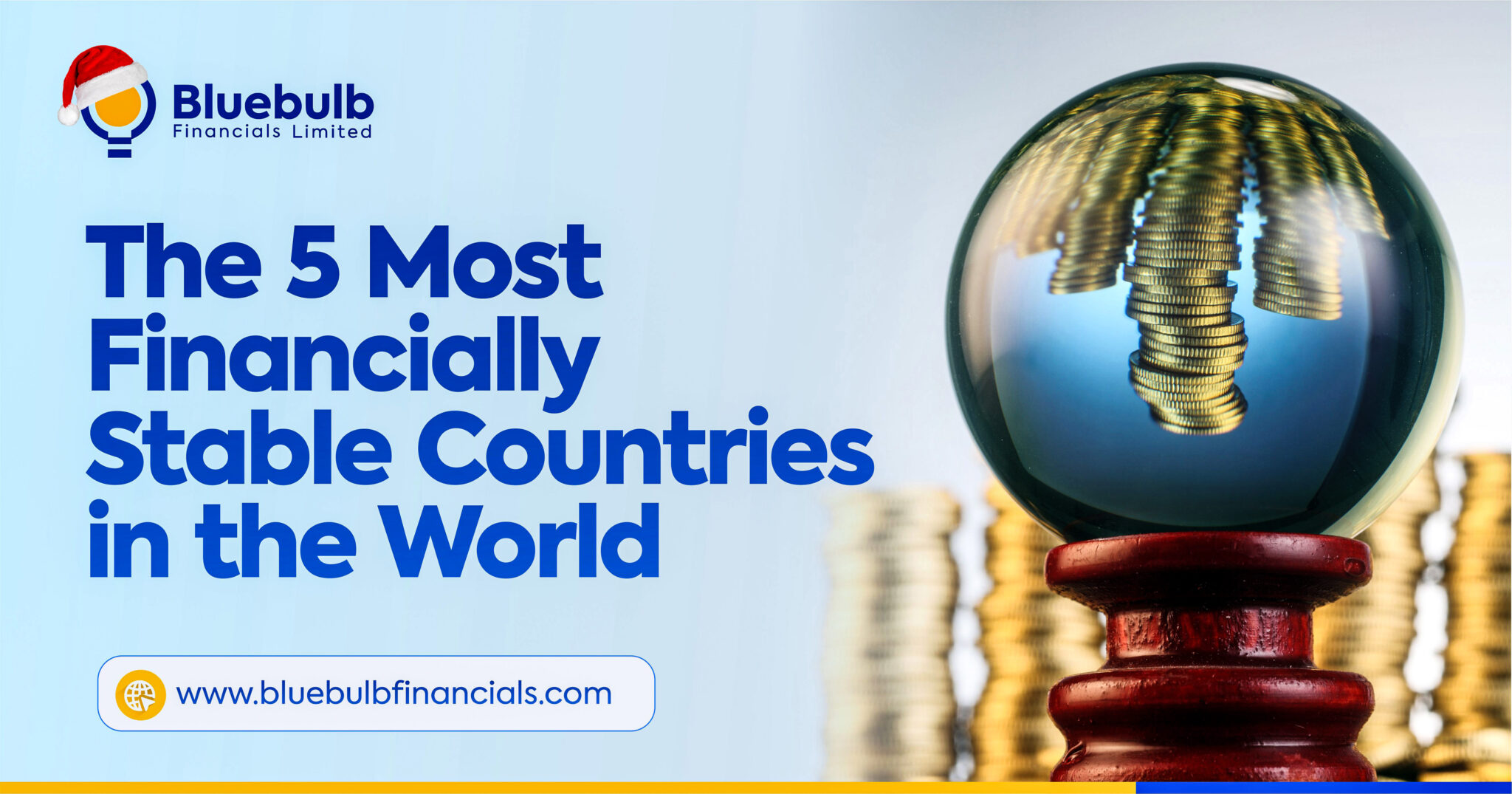 The 5 Most Financially Stable Countries in the World - blog.bluebulb.co.uk